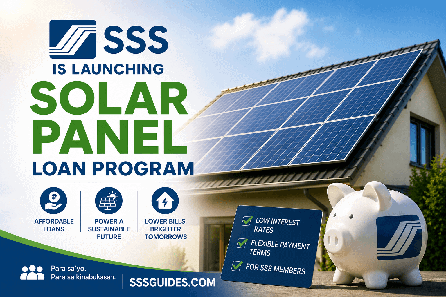 SSS is Launching Solar Panel Loan Program - SSS Guides